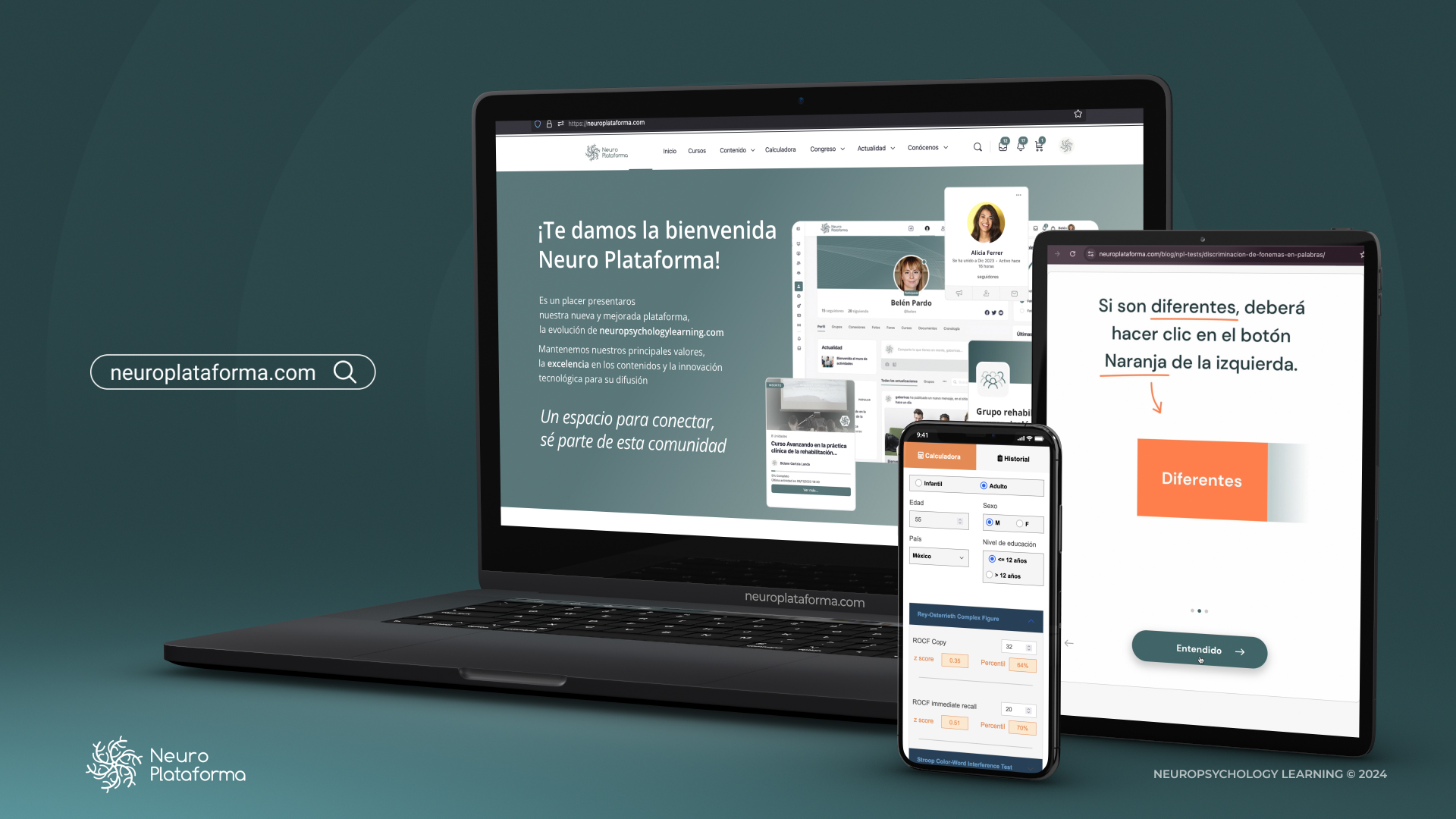 Inicio - Neuro Plataforma