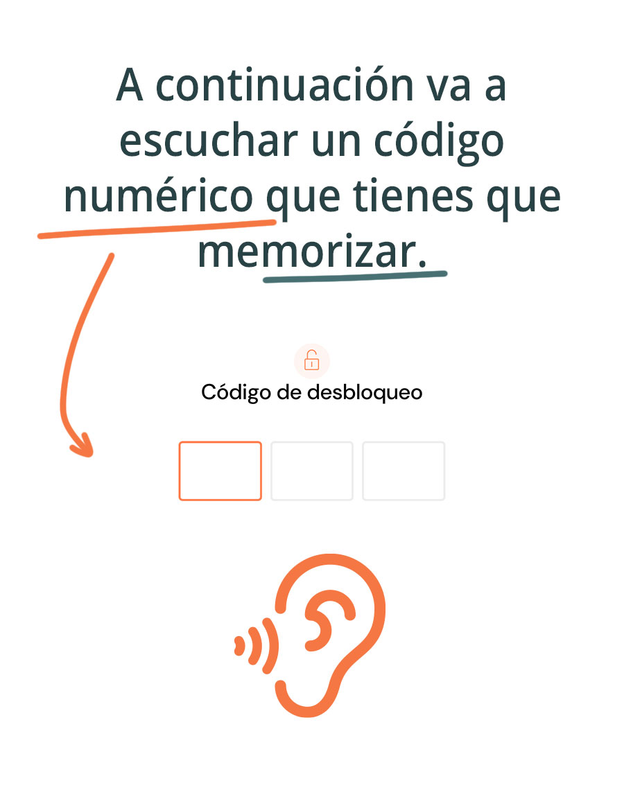 Código Bancario (memoria de trabajo / auditivo) | NPL